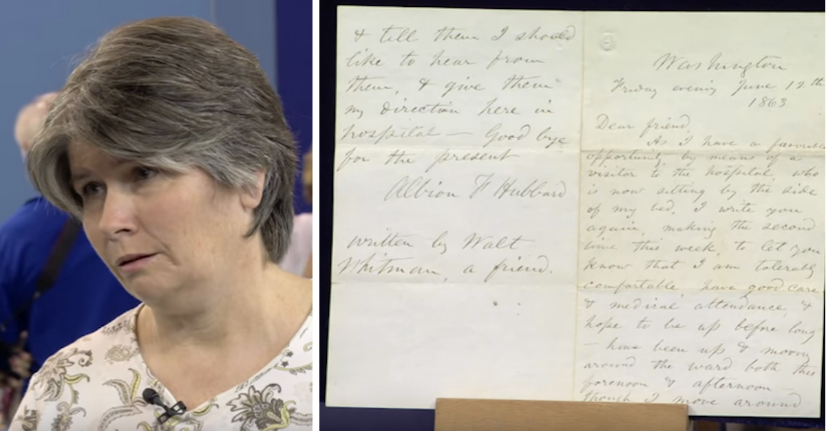 Woman Finds Walt Whitman Letter Worth $12,000 | LittleThings.com