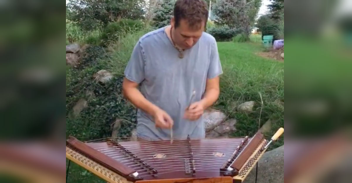 Hammered Dulcimer Instrument Sounds Like A Piano | LittleThings.com