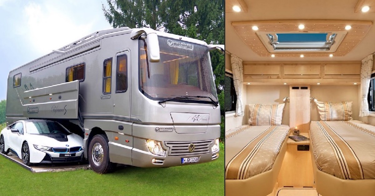 This Motor Home Is A 5-Star Hotel On Wheels | LittleThings.com