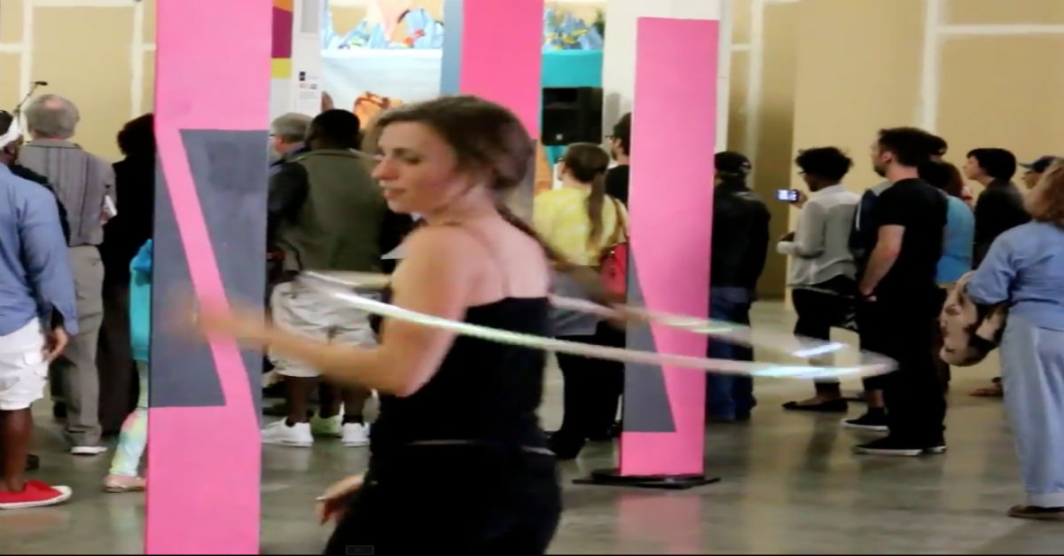 This Hula Hooper at an Ohio Art Festival Will Amaze You! | LittleThings.com