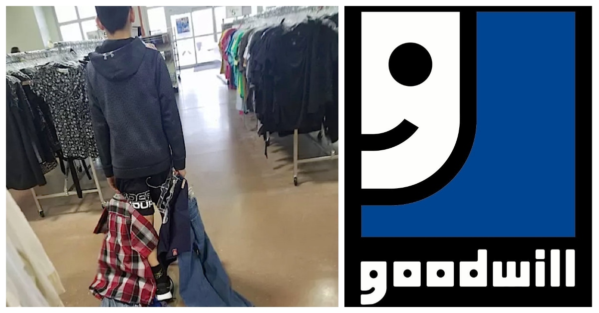 Mom Teaches 'Entitled' Son A Lesson At Goodwill Store | LittleThings.com