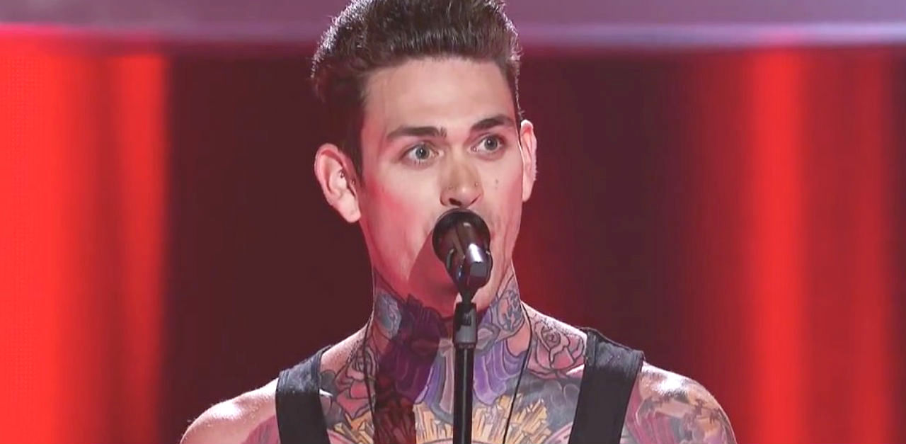 He Walks Onstage Covered In Tattoos. When He Opens His Mouth ...