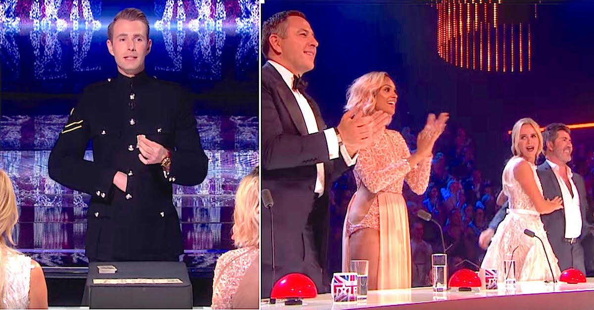 When The Judges Look Behind Him And See The REAL Surprise? He Wins The ...