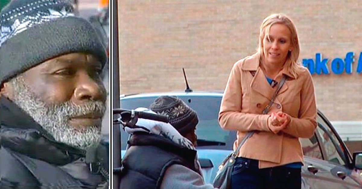 She Accidentally Drops Engagement Ring In Homeless Man's Cup. 2 Days ...