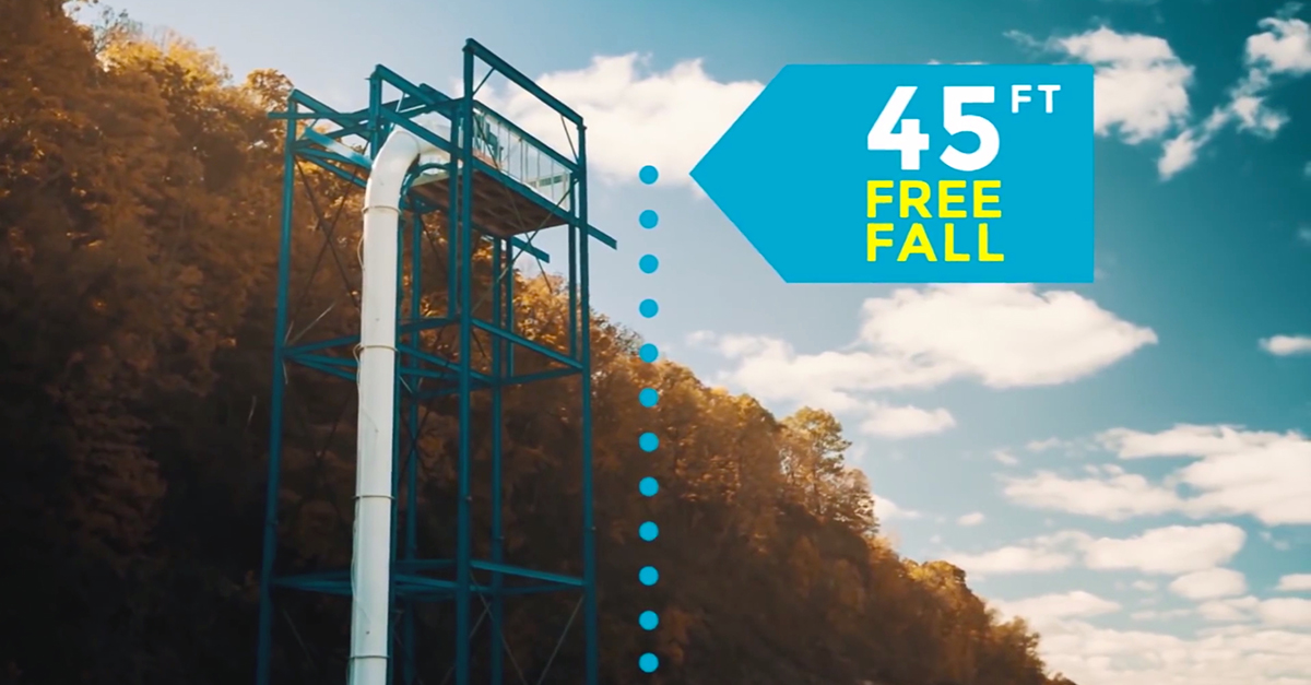 This Enormous Water Slide's Drop Is INSANE, But That's Not Even The ...