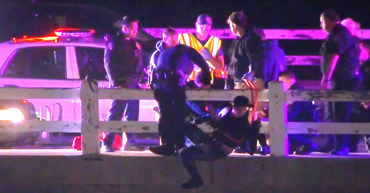 Cop Gets Call About Suicidal Woman, Then Realizes She's Inches From The ...