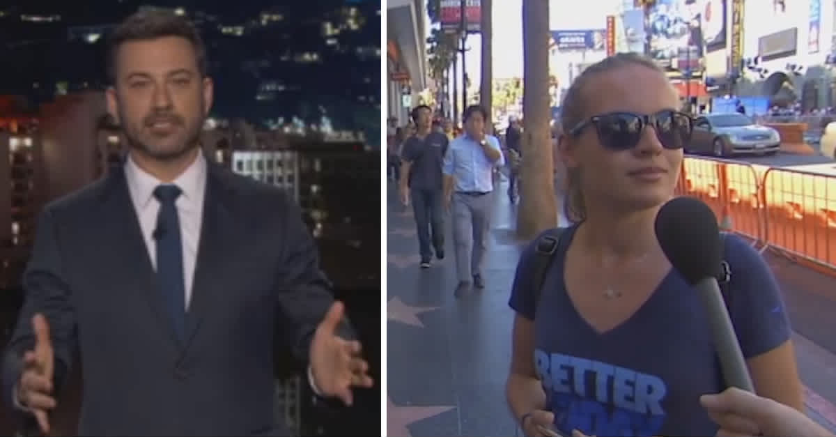 Jimmy Kimmel Plays Game With Strangers On Street To See Who Can Win 10 But No One Can