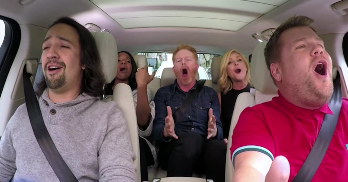 4 People Cram Into His Car. When They Start To Sing THIS Hit ...