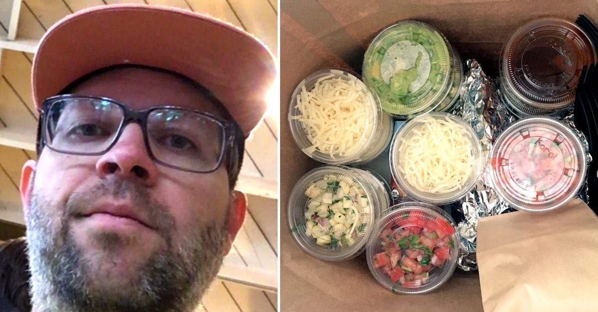 Dad's Photo Of Chipotle Meal Goes Viral | LittleThings.com