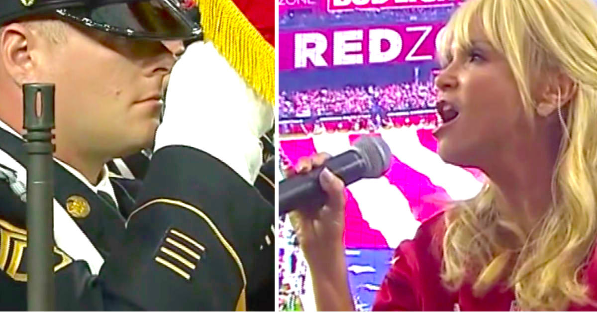 Kristin Chenoweth Gushes With Pride As She Belts The National Anthem ...