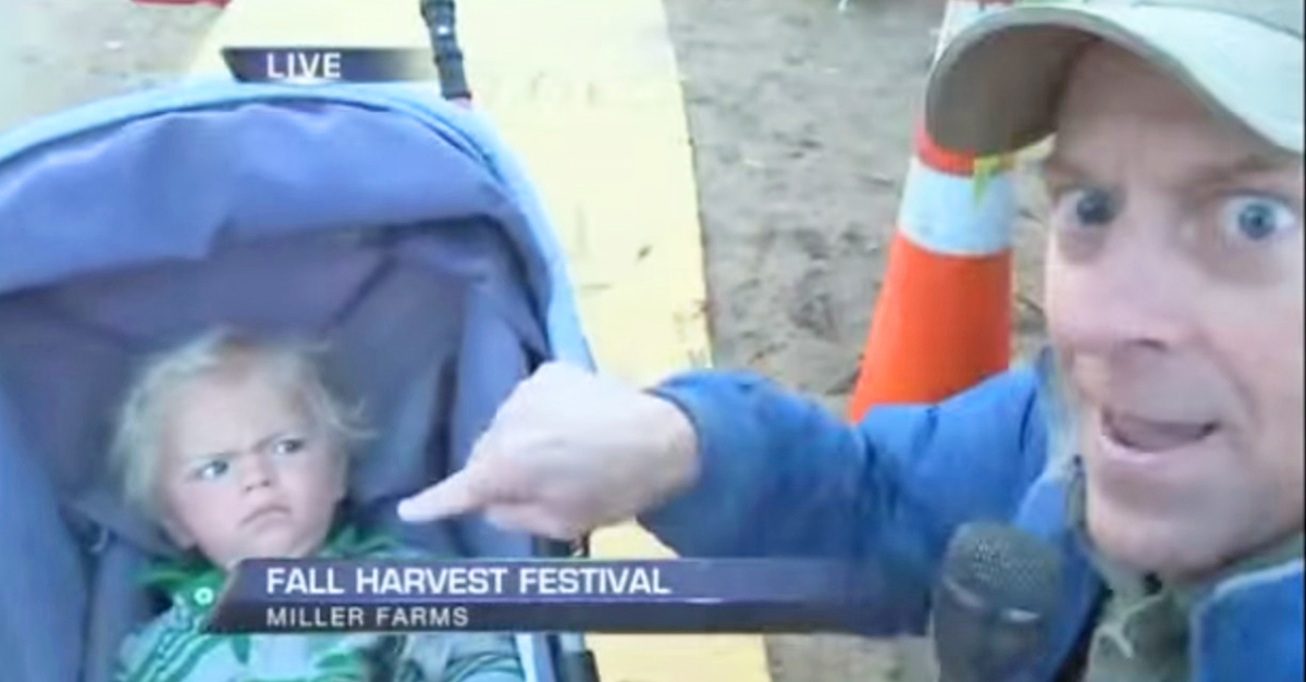 Reporter Tries To Interview Baby Boy. Now Watch What He Does To Make ...