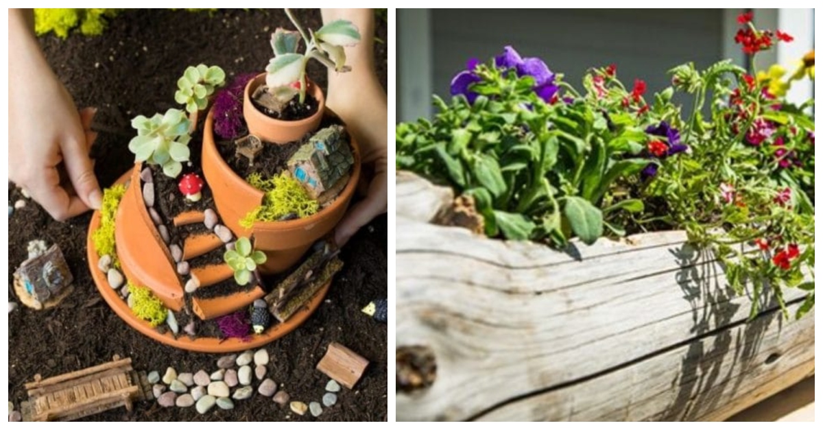18 DIY Projects To Make A Home Garden Pop This Spring | LittleThings.com
