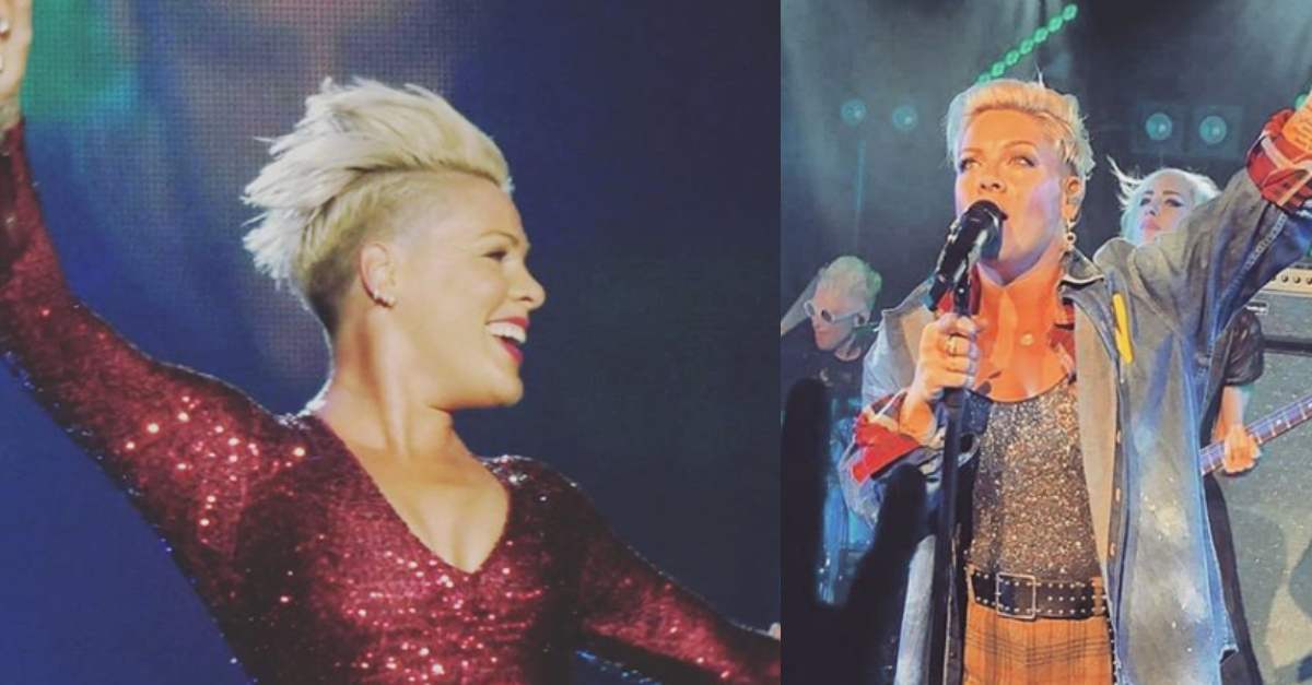 Pink Was So High She Couldn't Keep Eyes Open While Filming First Video ...