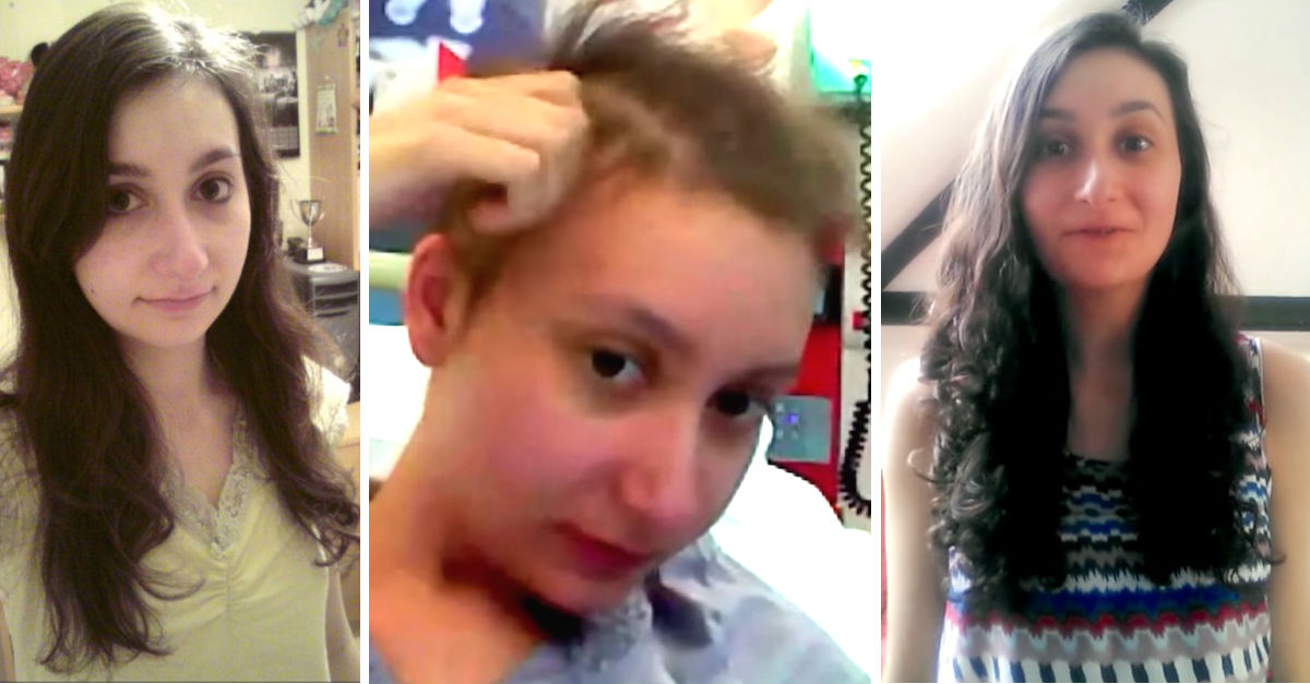 She Waited 5 Years For Her Long Hair To Grow Back After Being Diagnosed ...