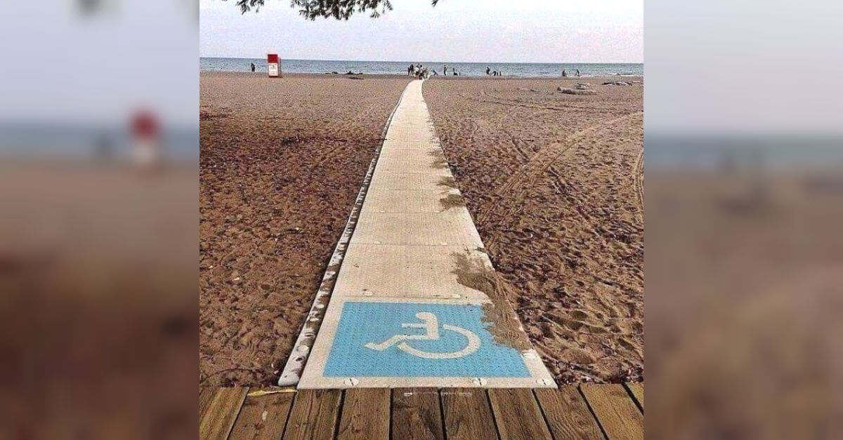 Brilliant Path Allows Wheelchair Users To Once Again Enjoy A Day At The ...