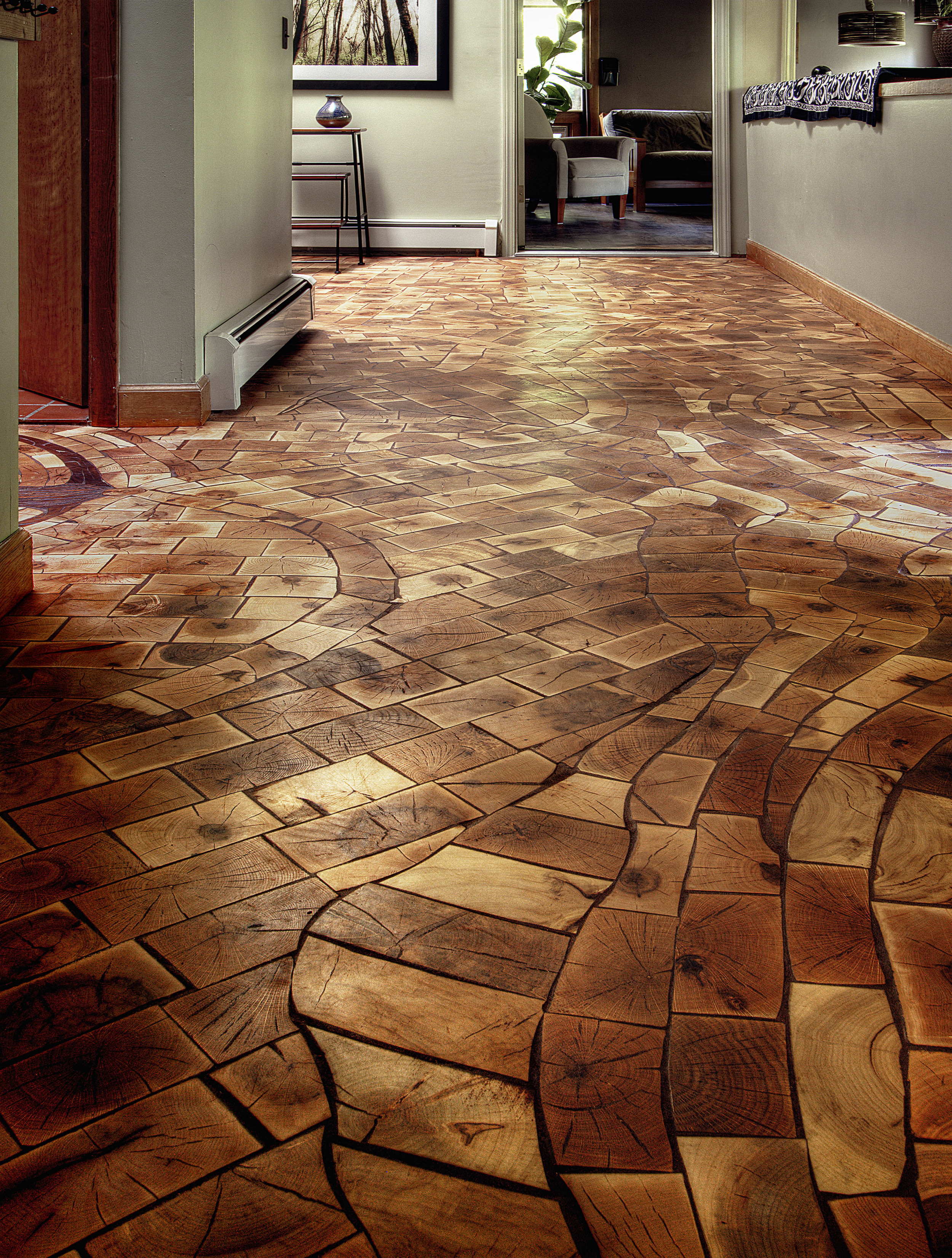 Save The Ends Of Your Timber To Create Gorgeous End Grain Floors ...