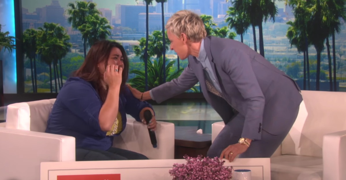 When Ellen Sees A Guest Crying In Her Audience, She Knows What She Has ...