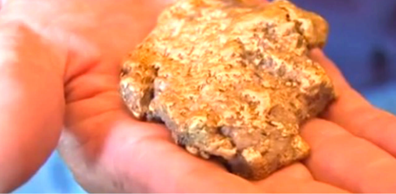 Giant Chunk Of Gold Worth Up To $70,000 Found By Lucky Man After ...
