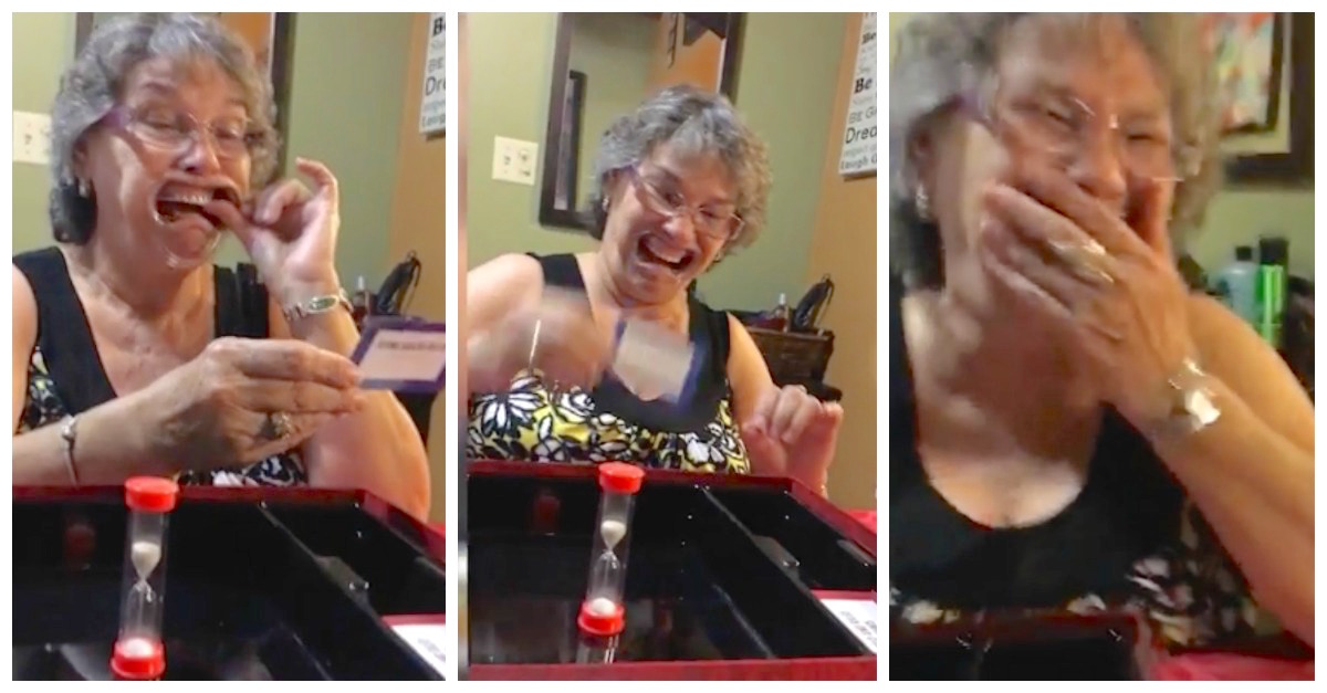 Grandma Loses Her Dentures While Playing A Fun Game | LittleThings.com