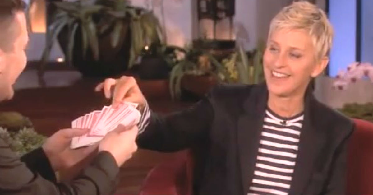Ellen Pulls A Card From An Illusionist’s Deck, Now Keep An Eye On Her ...