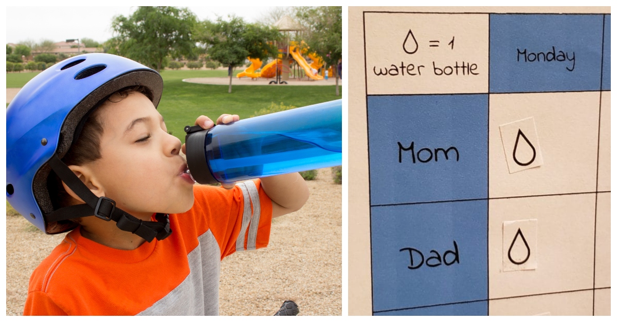 I Tried Setting Up A Water Drinking Challenge For My Family To Instill ...