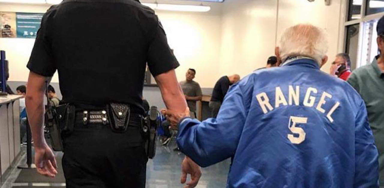 Police Officer Helps Elderly Man Renew His ID | LittleThings.com