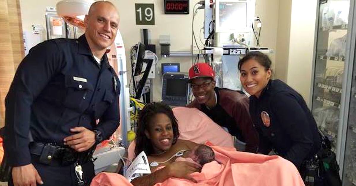 Mom And Dad Pose With Their Newborn Baby. But Look Who Else Stands By ...