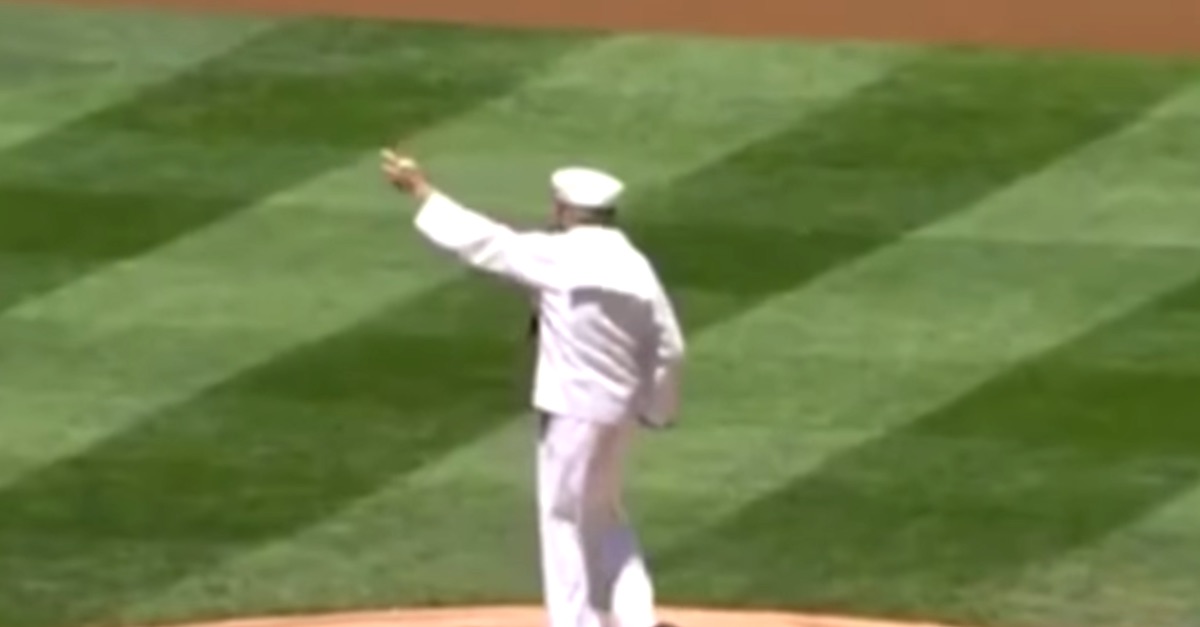 Navy Sailor Waves To The Screaming Crowd. But When He Turns Around ...