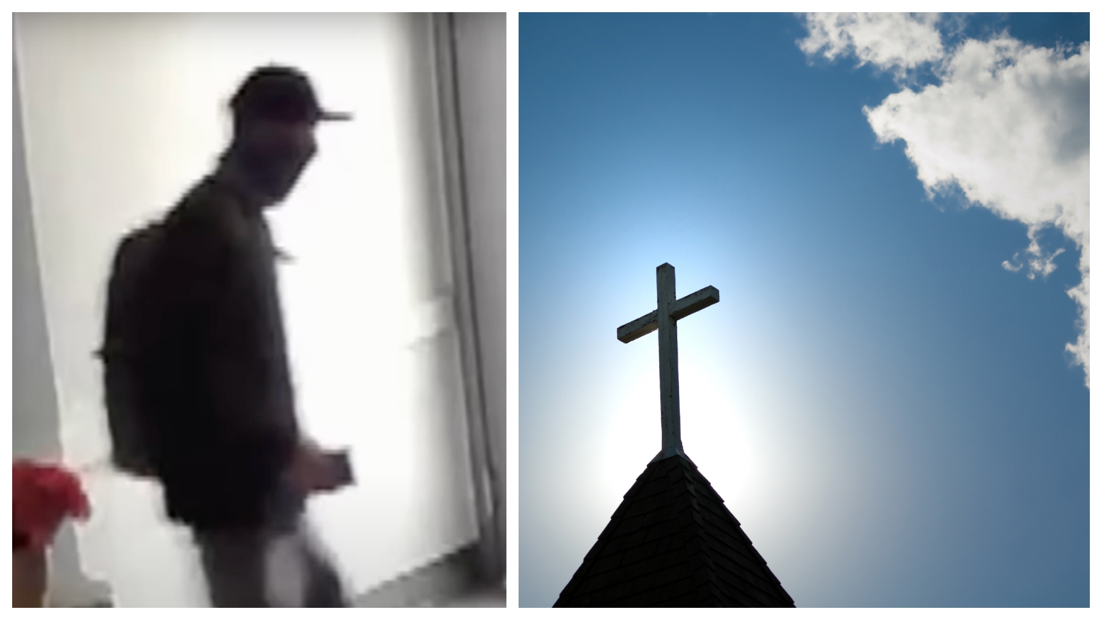 A Church Security Camera Catches A Man Stealing From Them ...