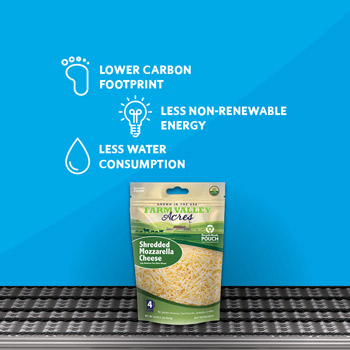 Amcor Flexibles introduces more sustainable pouch for shredded cheese ...