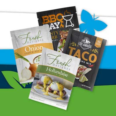 AmFiber Paper-Based Dry Mix Sachets - North America (Infographic) | Amcor