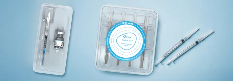 Thermoformed Trays for Drug Injection Device Packaging | Amcor