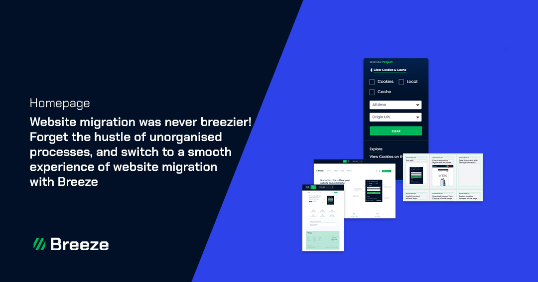 Breeze ⁒ All in one website management & Migration Tool