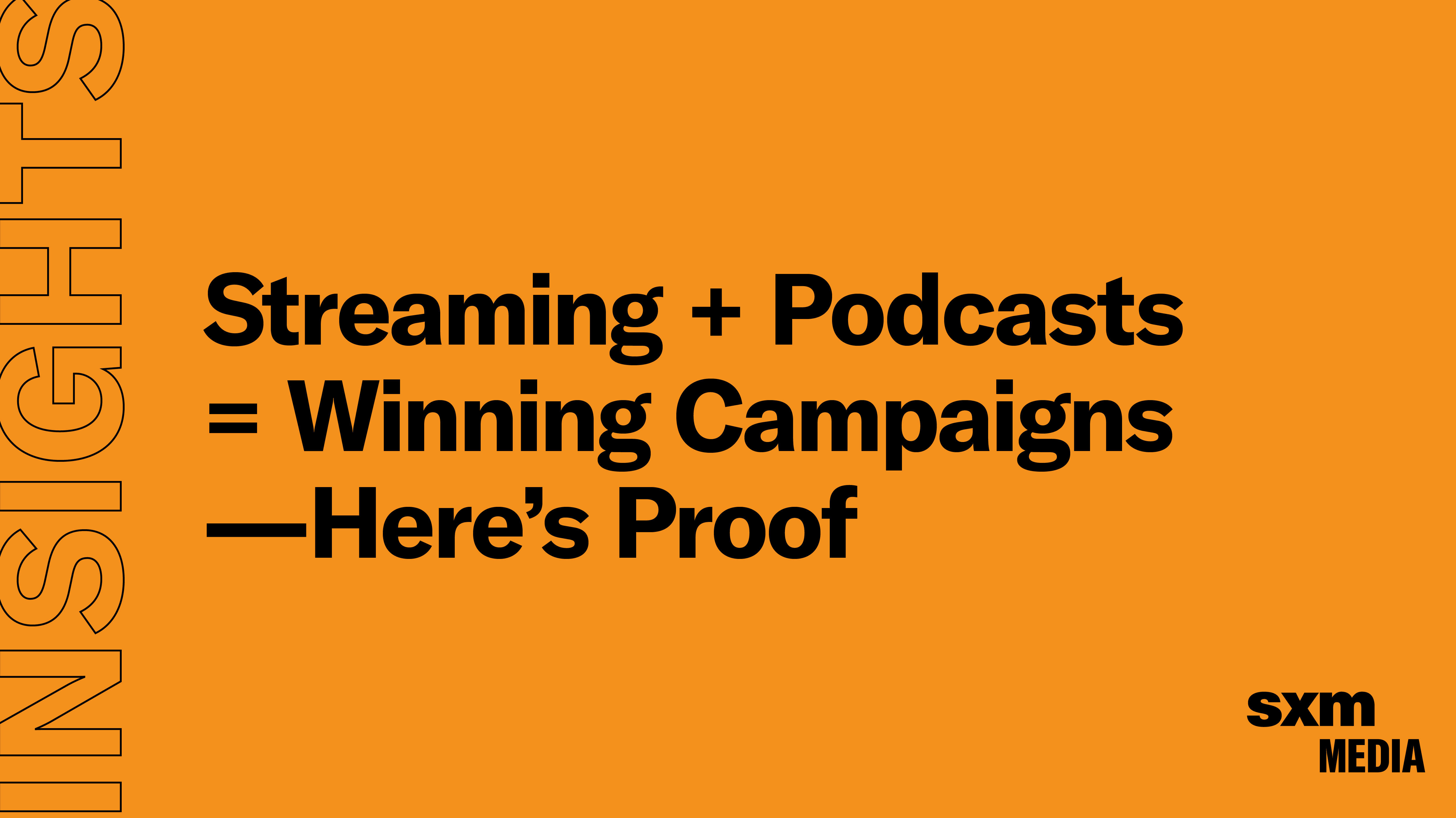 Streaming + Podcasts = Winning Campaigns—Here’s the Proof