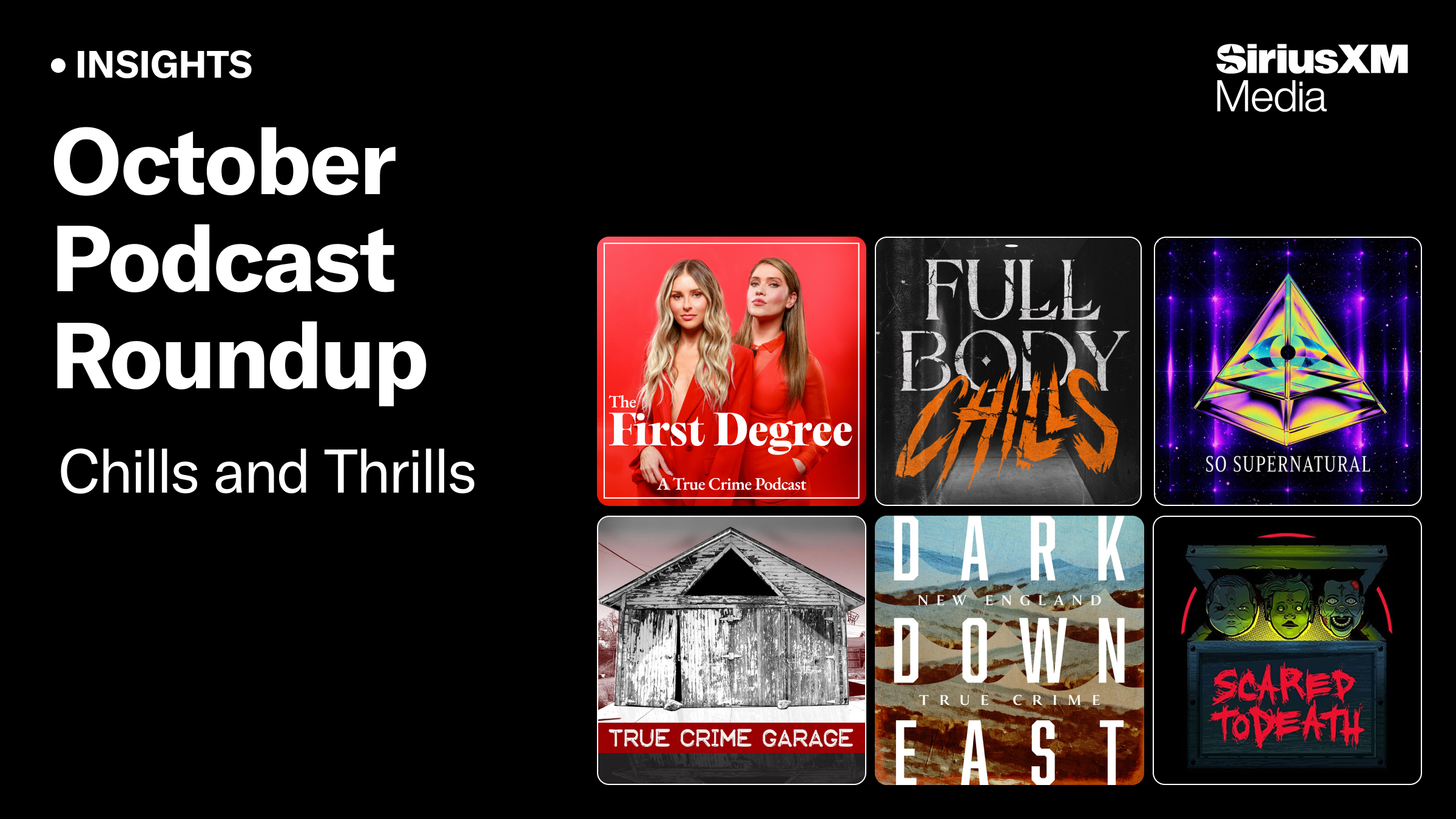 October Podcast Roundup: Chills & Thrills