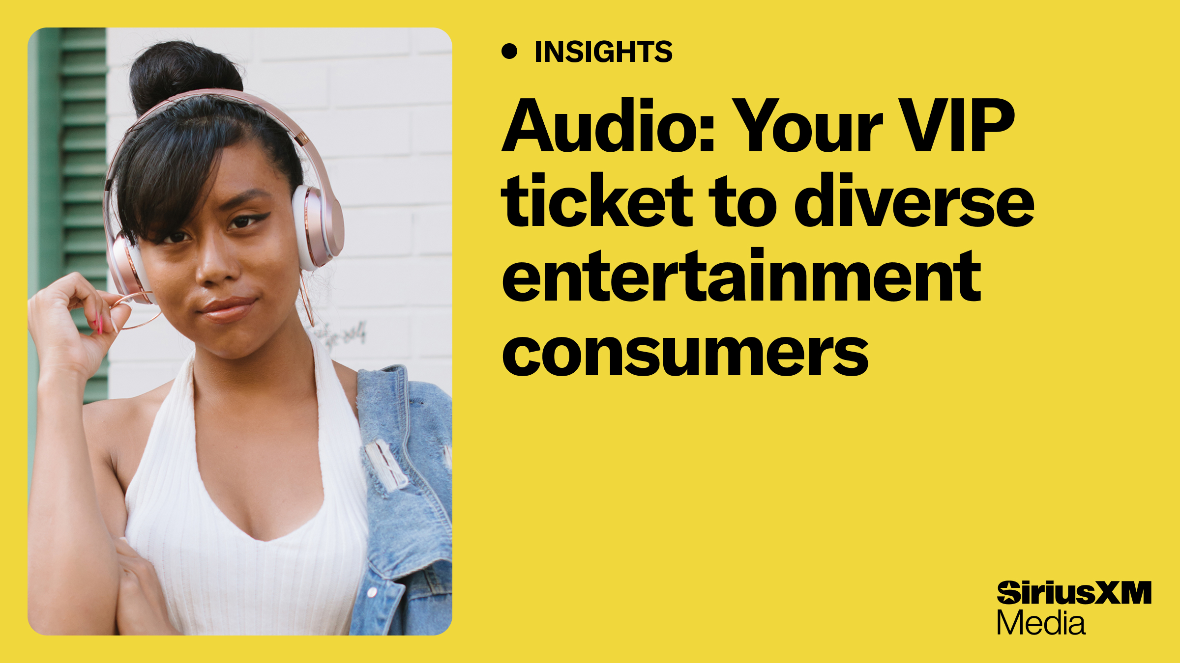Audio: Your VIP Ticket to Diverse Entertainment Consumers