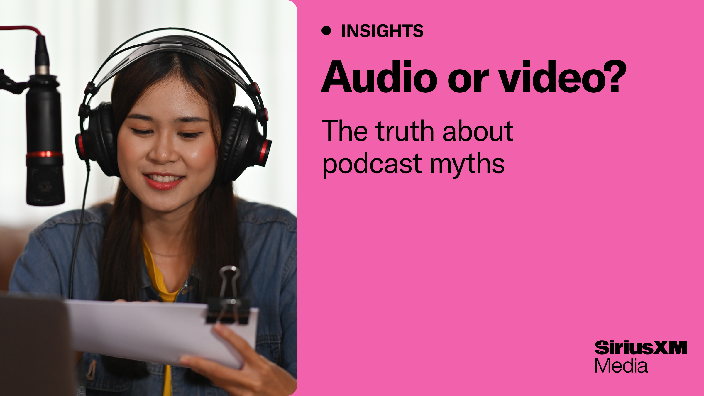 Audio vs Video Podcasts: Common Myths and Truths