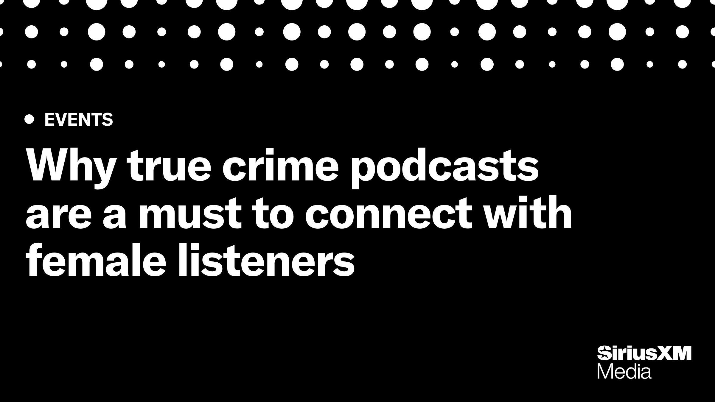 True Crime Podcasts: A Must for Connecting with Women