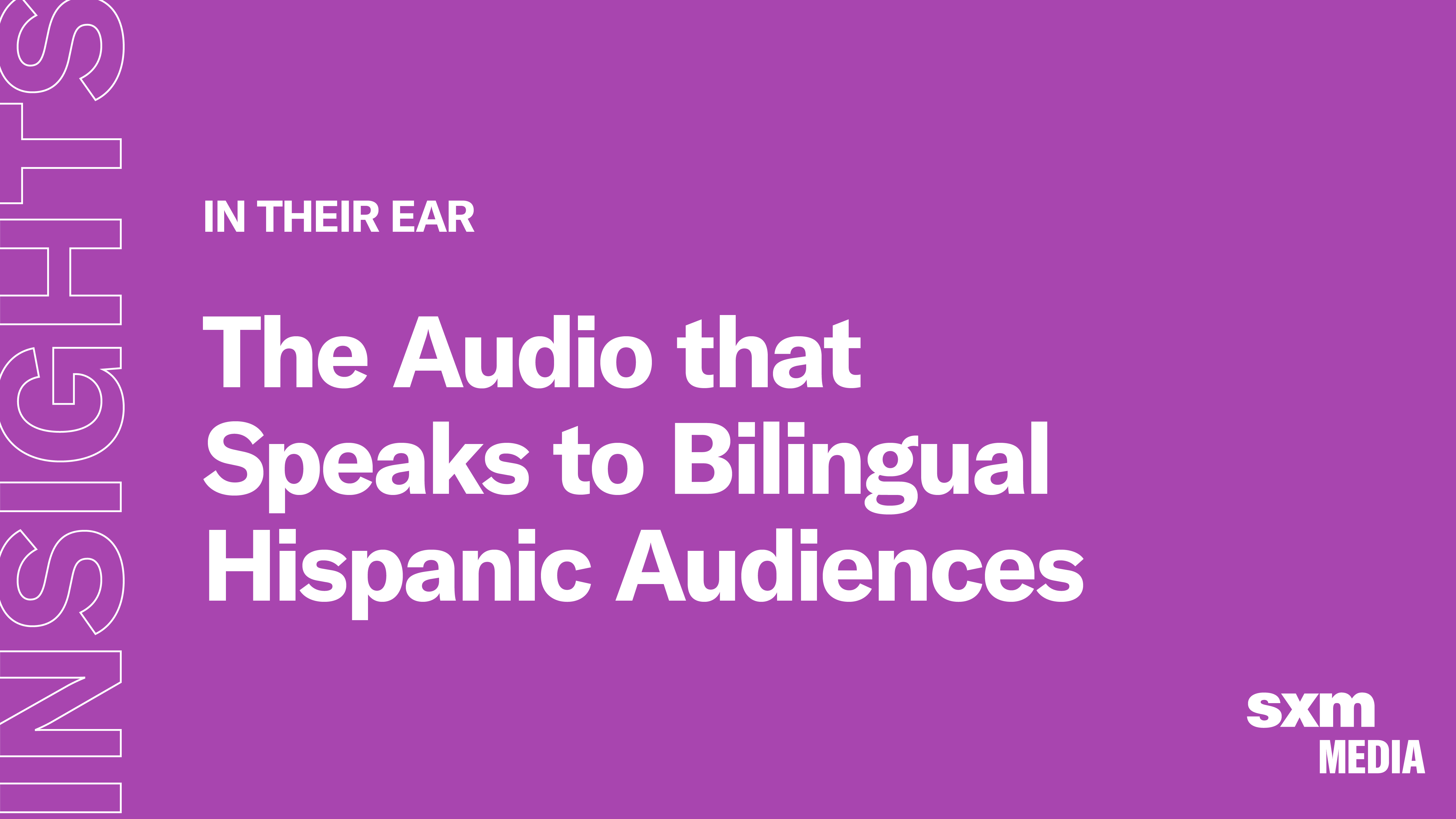 In Their Ear: The Audio that Speaks to Bilingual Hispanic Audiences