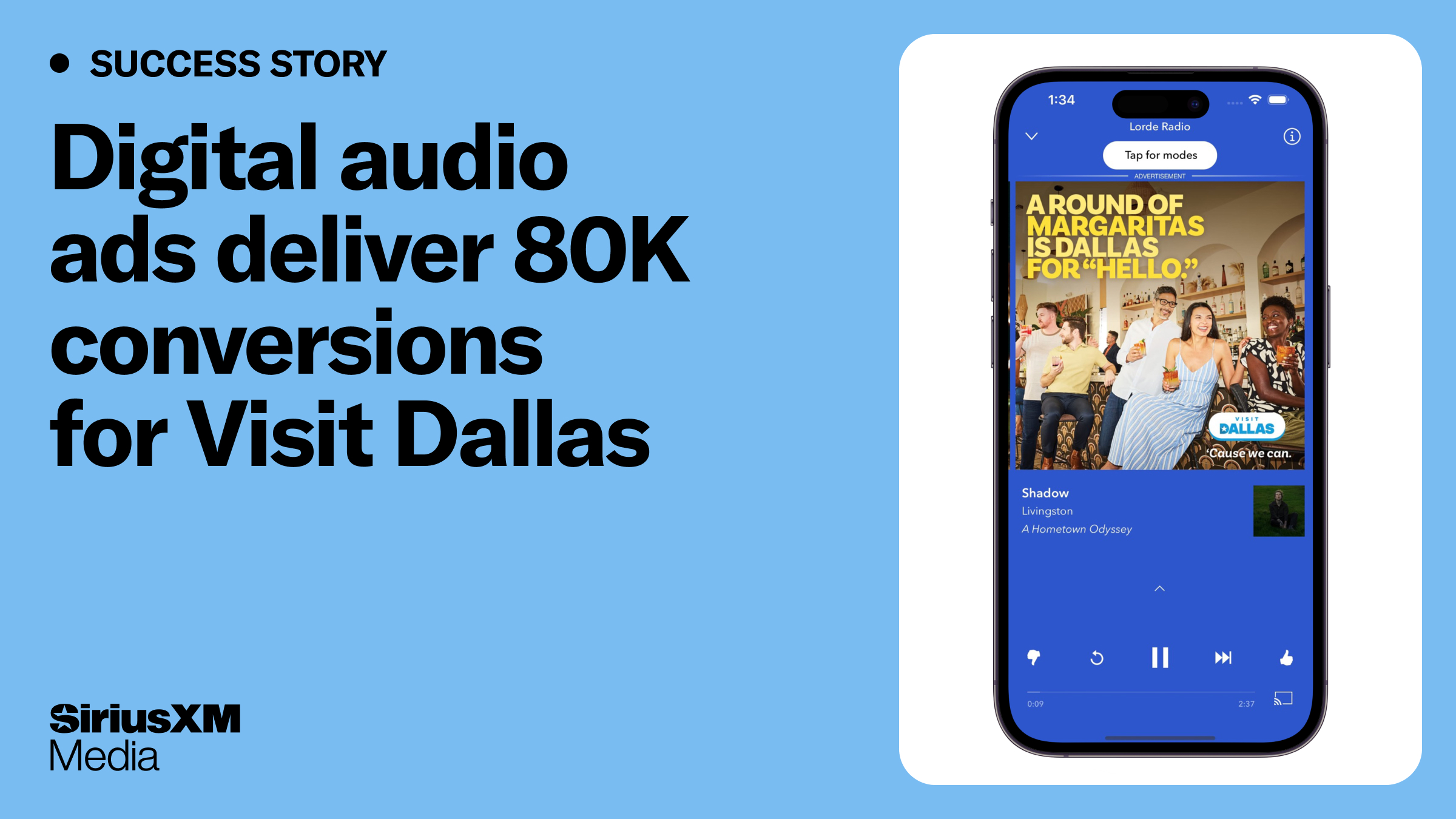 Digital Audio Ads Deliver 80K Conversions for Visit Dallas