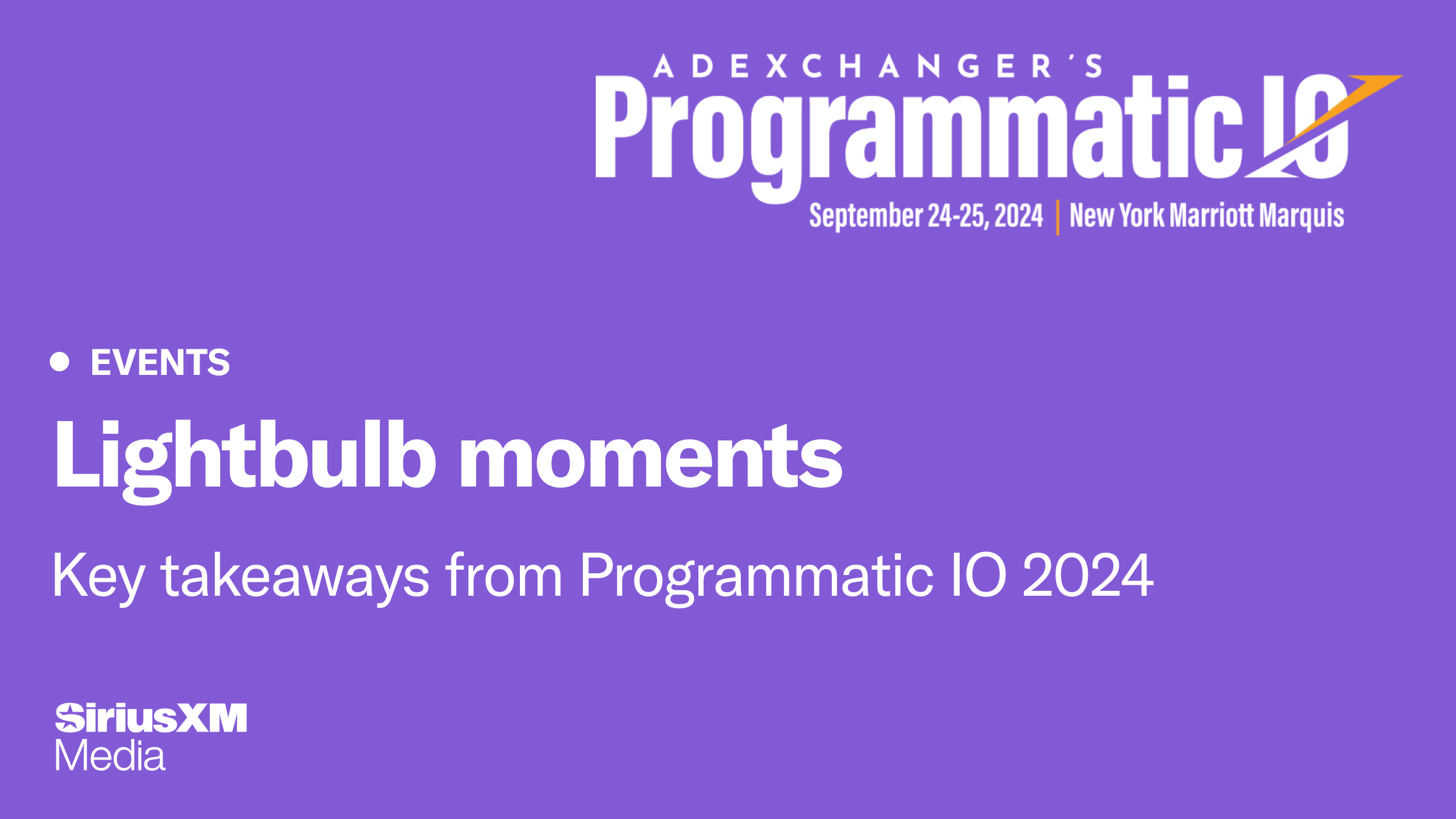 Programmatic IO 2024: Key Takeaways