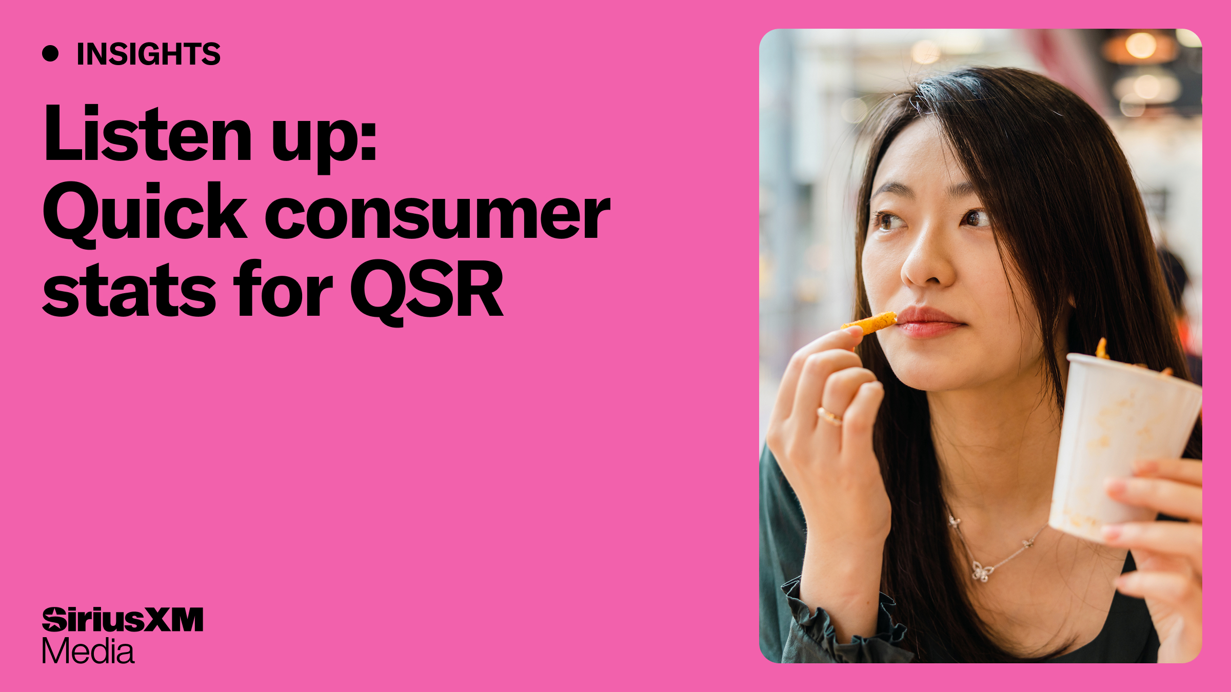 Listen Up: Quick Consumer Stats for QSR