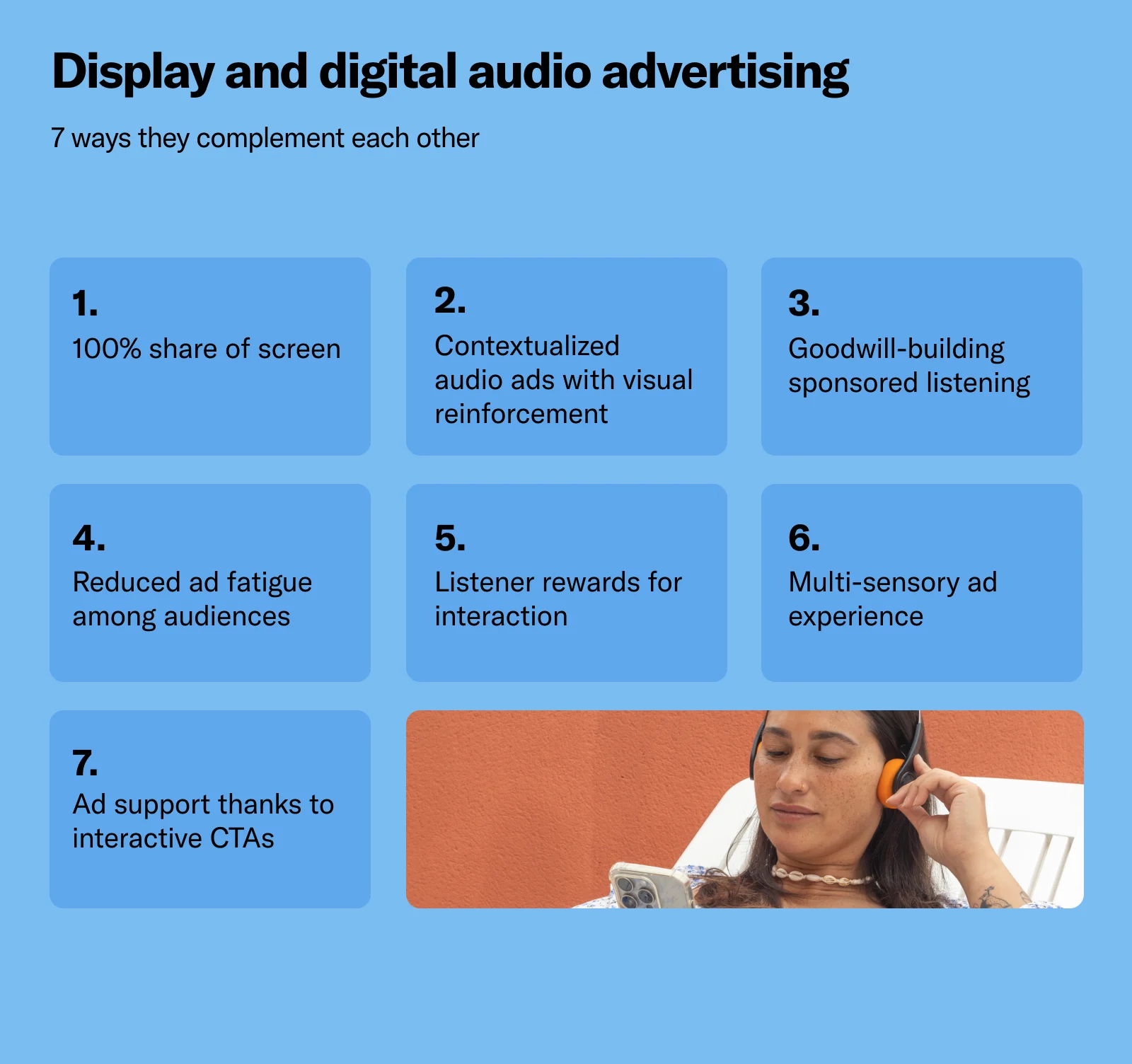 7 Ways Display Ads Complement Digital Audio Advertising