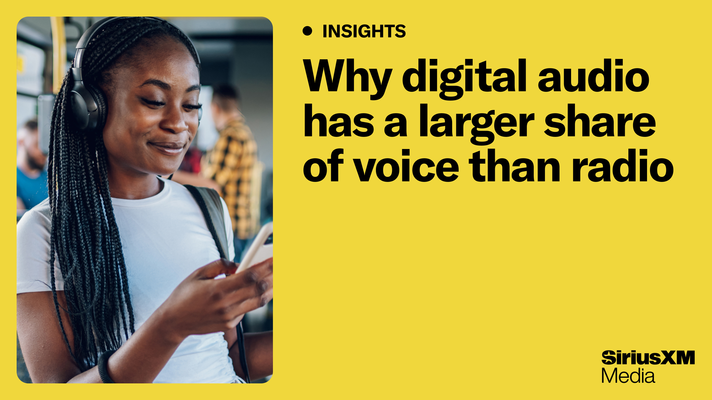 Why Digital Audio has a Larger Share of Voice than Radio
