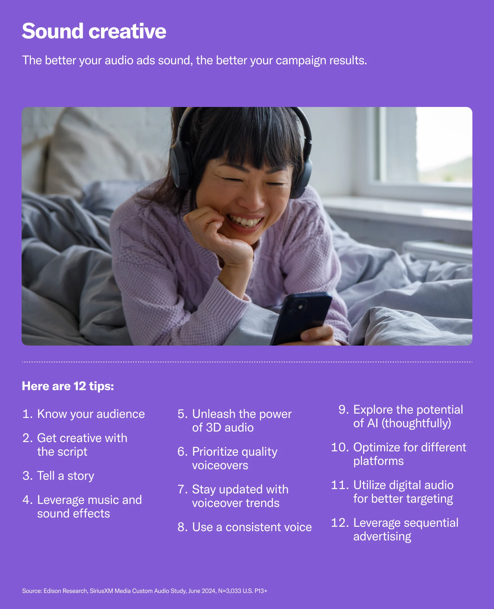 12 Tips for Creative Ad Campaigns with Audio