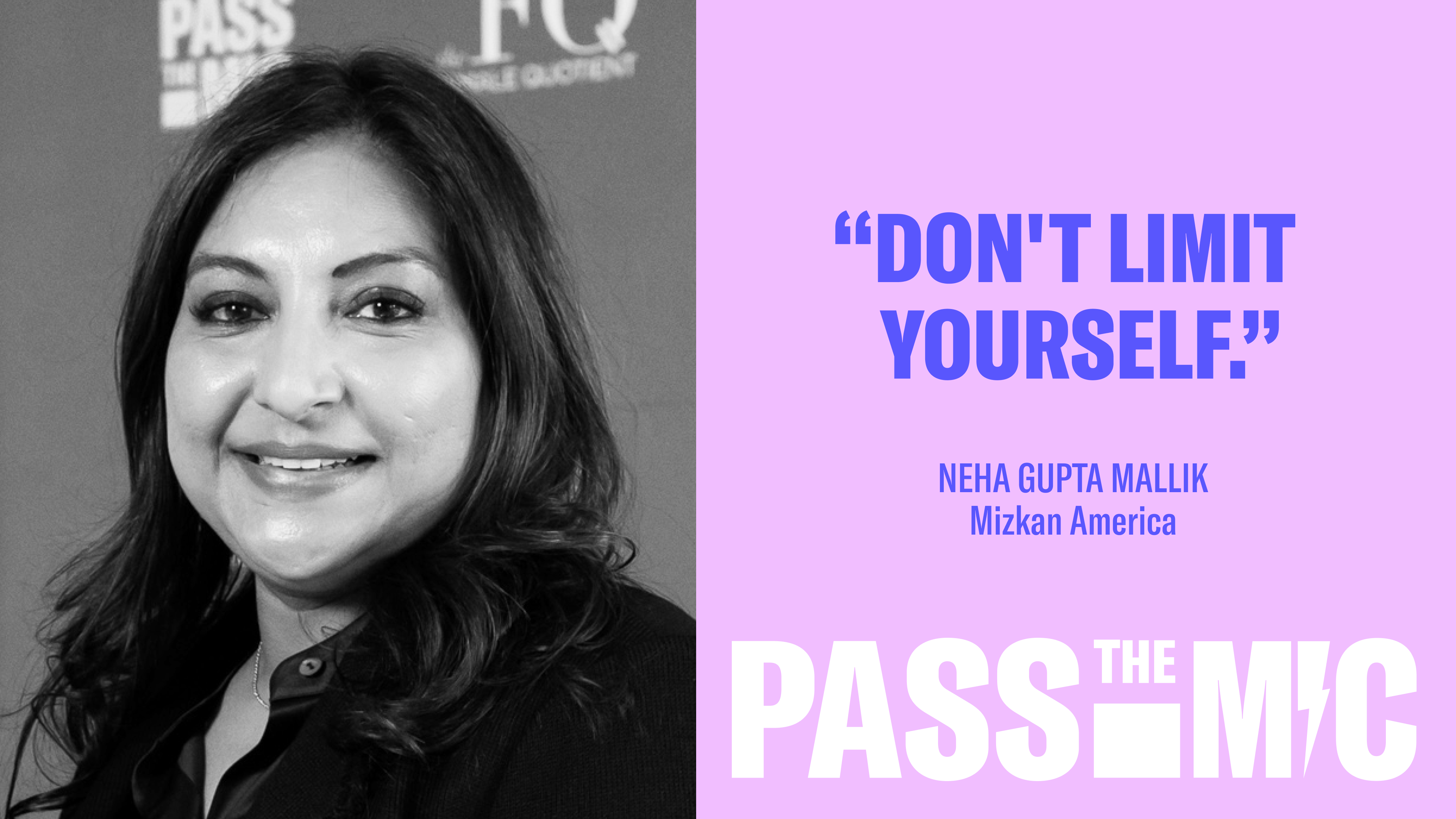 "Don't limit yourself," Neha Gupta Mallik from Mizkan