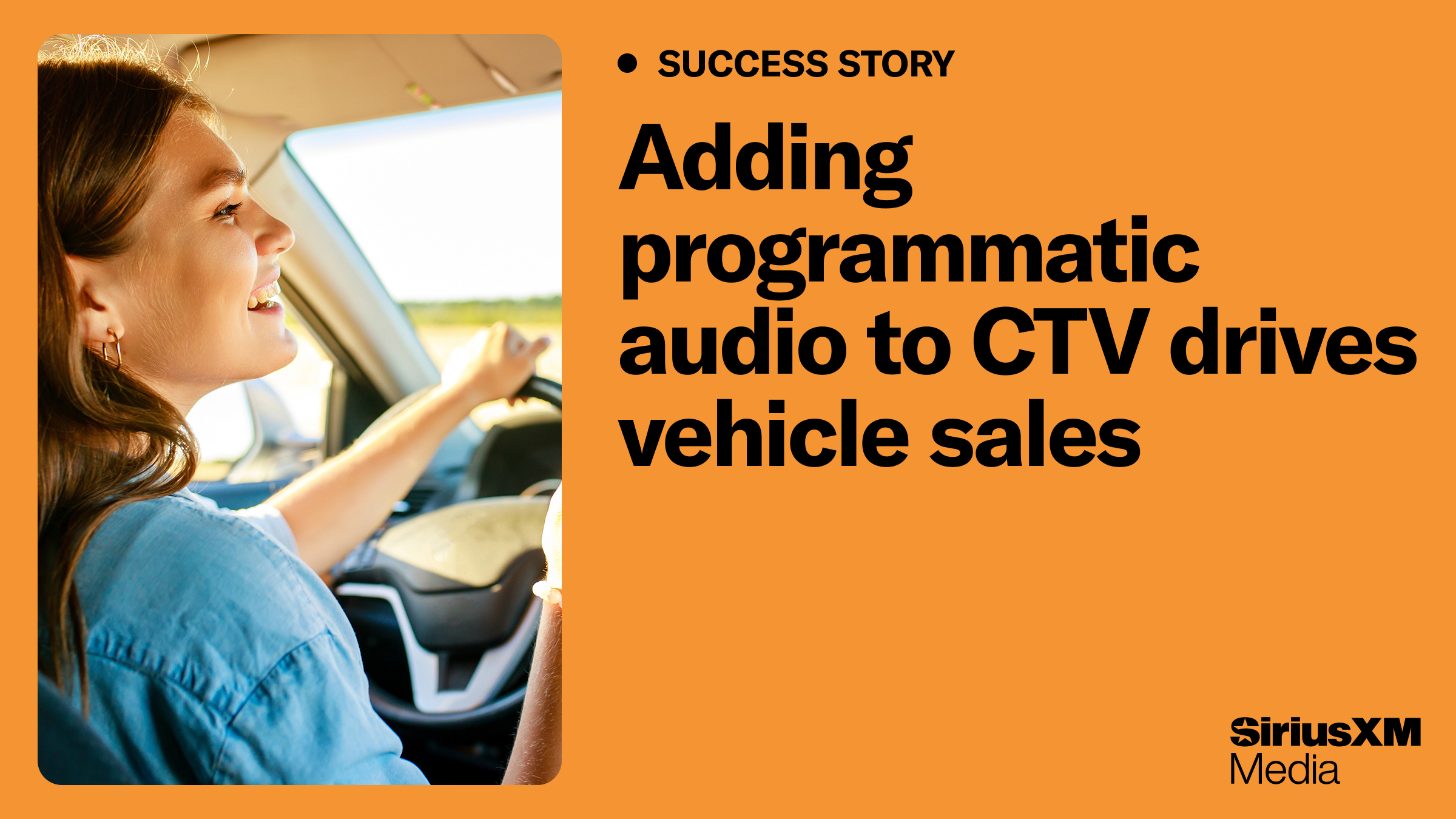 Adding Programmatic Audio to CTV Drives Vehicle Sales