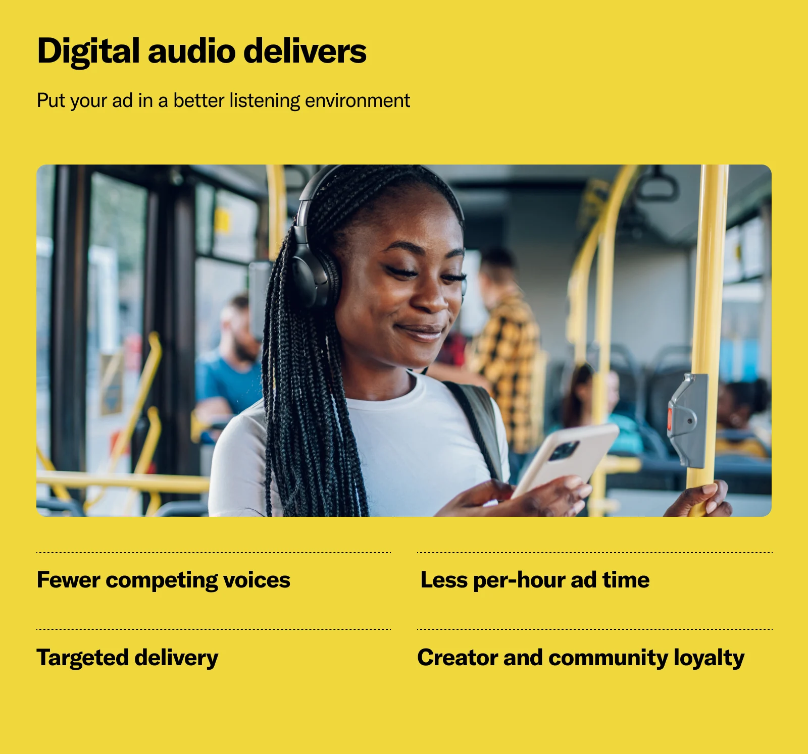 Why Digital Audio has a Larger Share of Voice than Radio