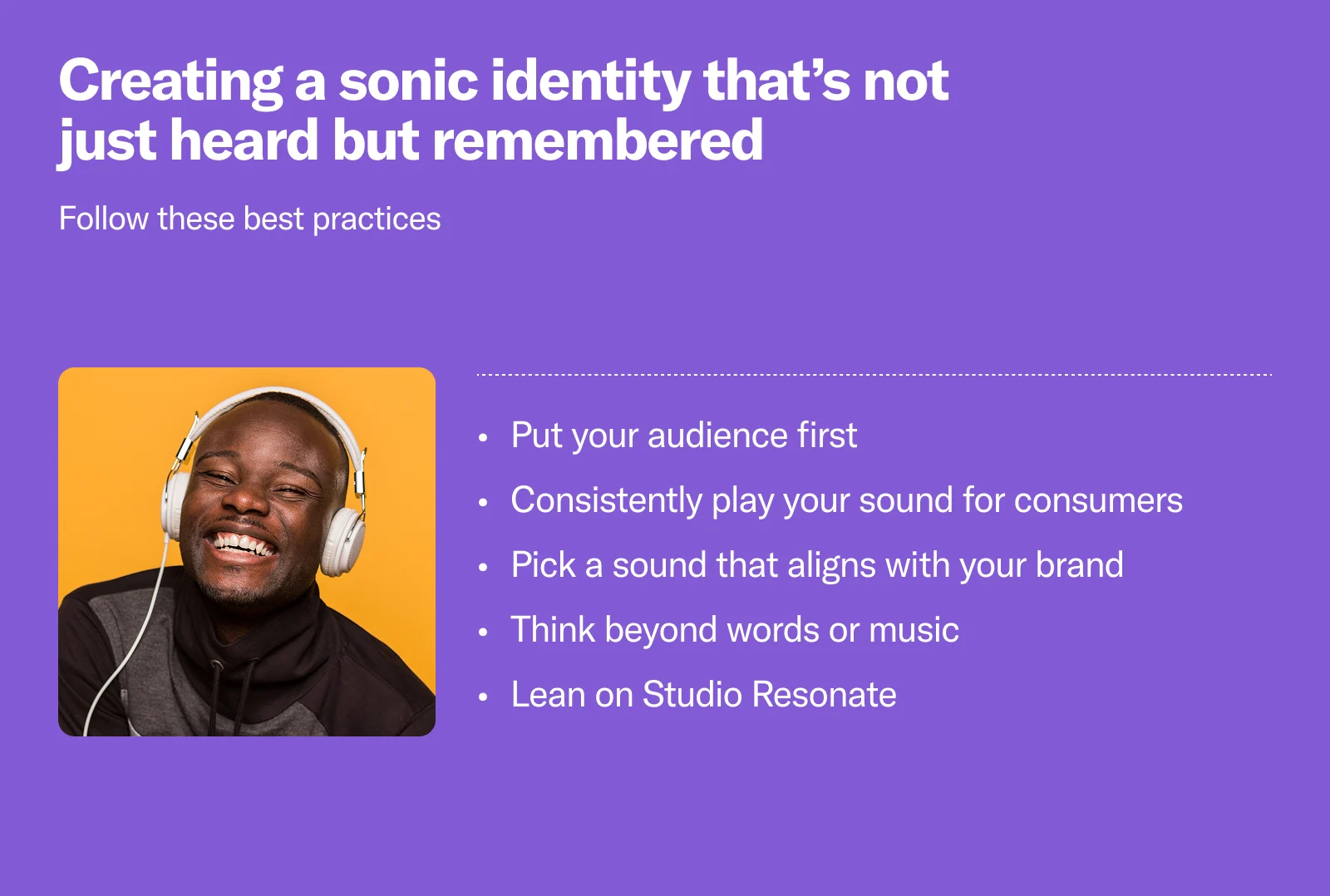 Searching for a Sonic Identity? Start With A Sonic Strategy