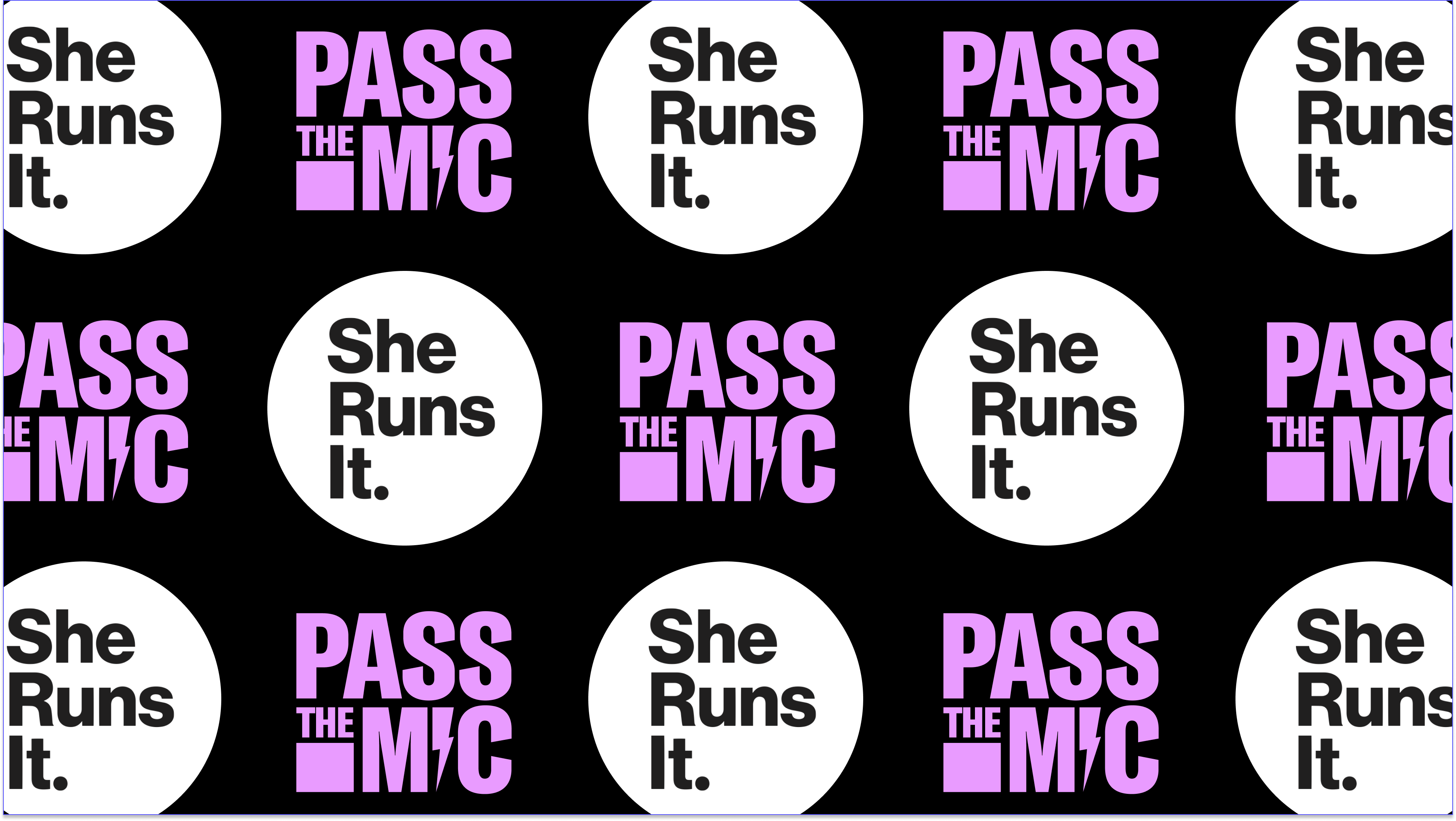 Inspiring Community & Inclusion: She Runs It + Pass the Mic